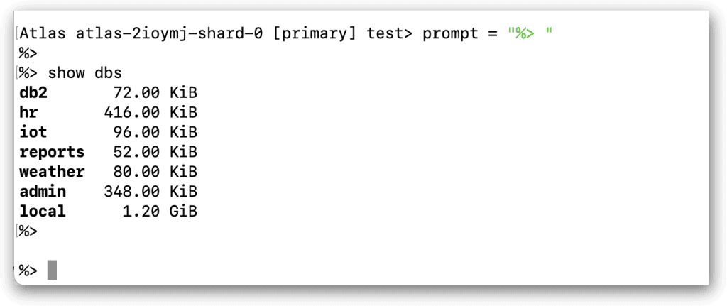 Working With Mongodb Shell Simple Talk