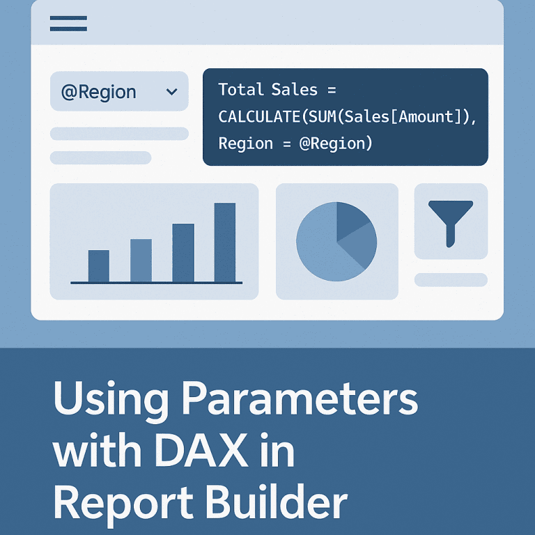 Using Parameters with DAX in Report Builder - Simple Talk Using Parameters with DAX in Report Builder - Simple Talk