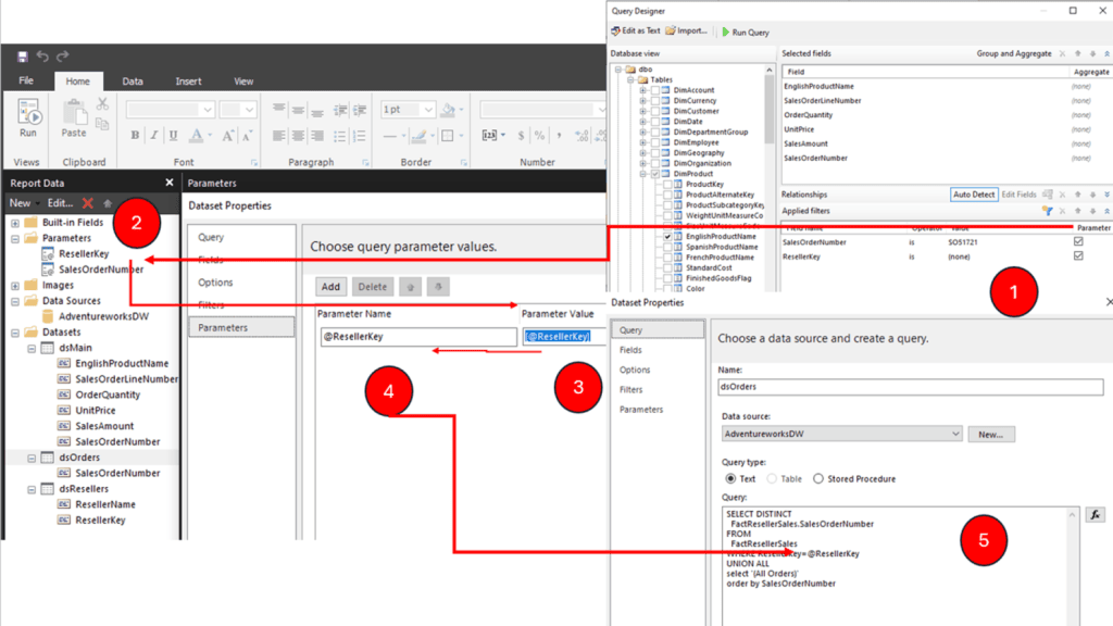 Using Parameters With Dax In Report Builder Simple Talk