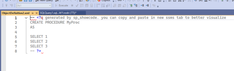 How to View SQL Server Object Code Easily with sp_showcode | Simple Talk