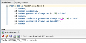 Invisible Columns In Oracle Database 12C - Simple Talk