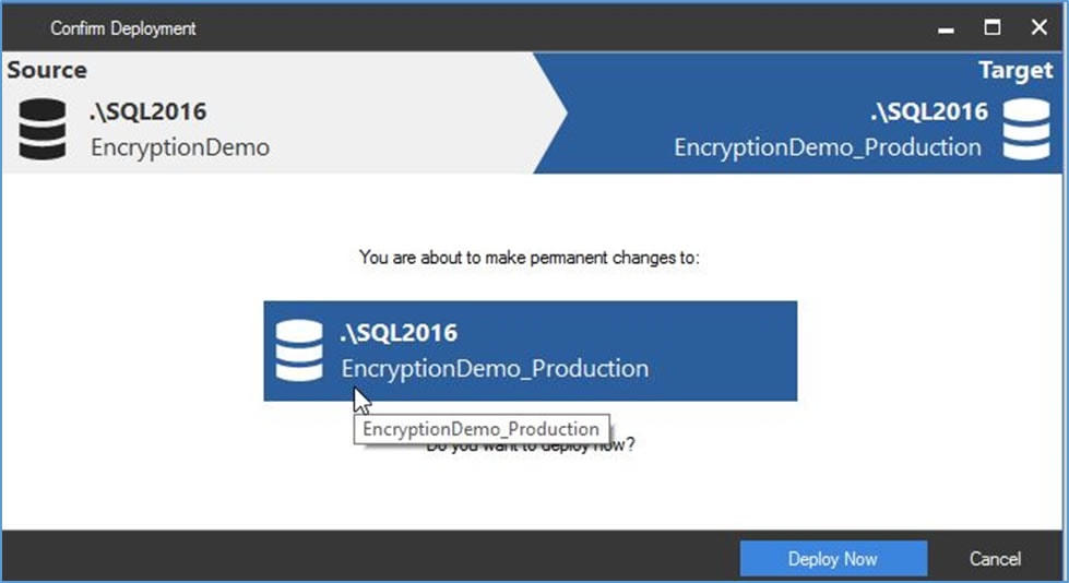Using Redgate SQL Compare with Row Level Security