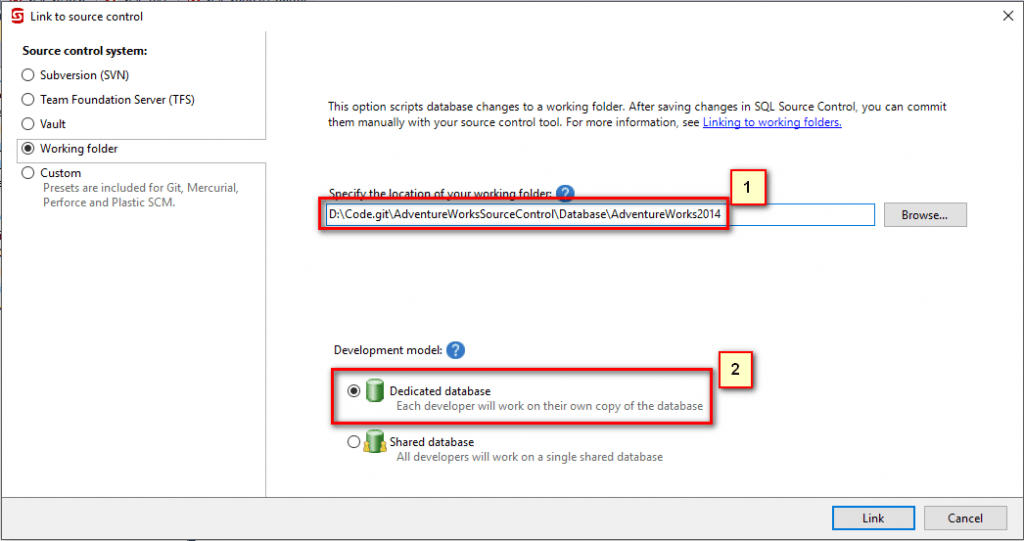 Versioning An Existing Database Using Sql Source Control