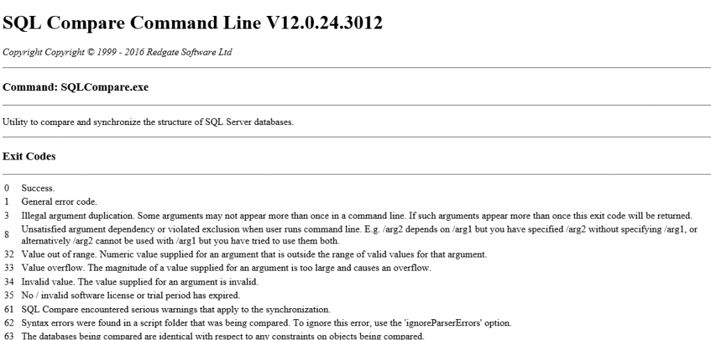 How to automate database synchronization using SQL Compare
