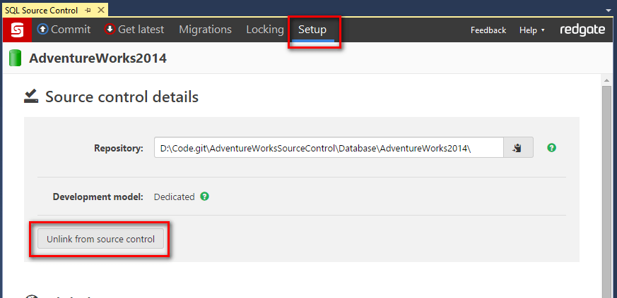 Versioning An Existing Database Using Sql Source Control