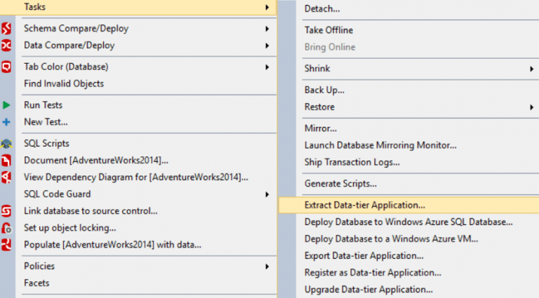 Comparing Dacpacs Using Sql Compare