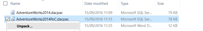 Comparing Dacpacs Using Sql Compare