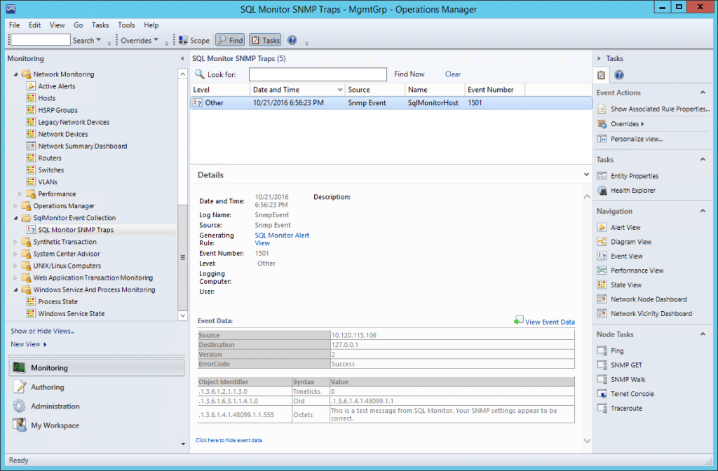 Using SQL Monitor with SCOM | Redgate