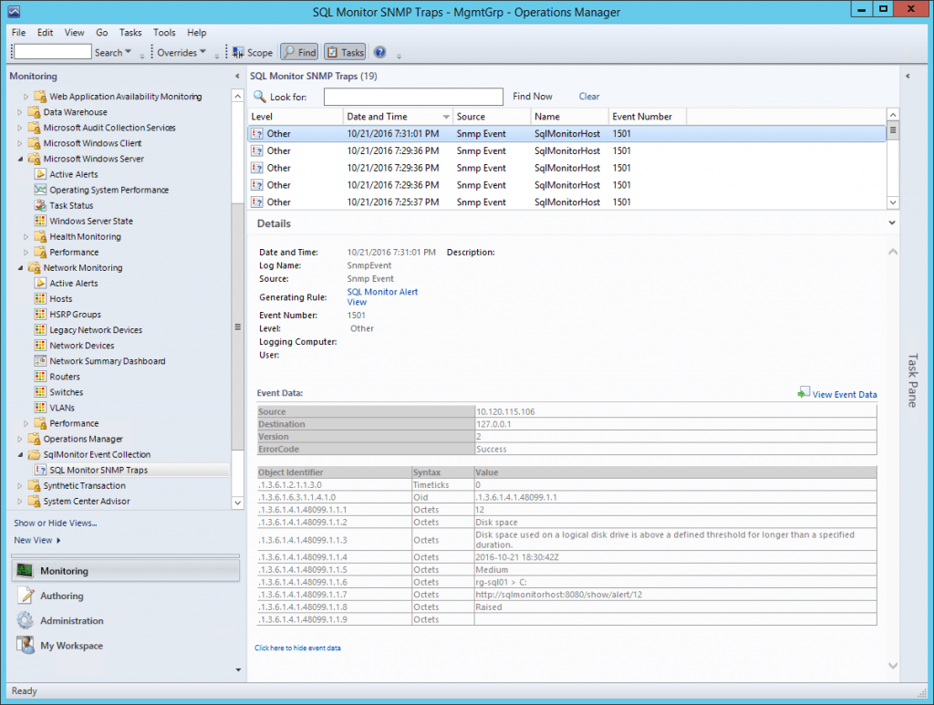 Using SQL Monitor with SCOM | Redgate