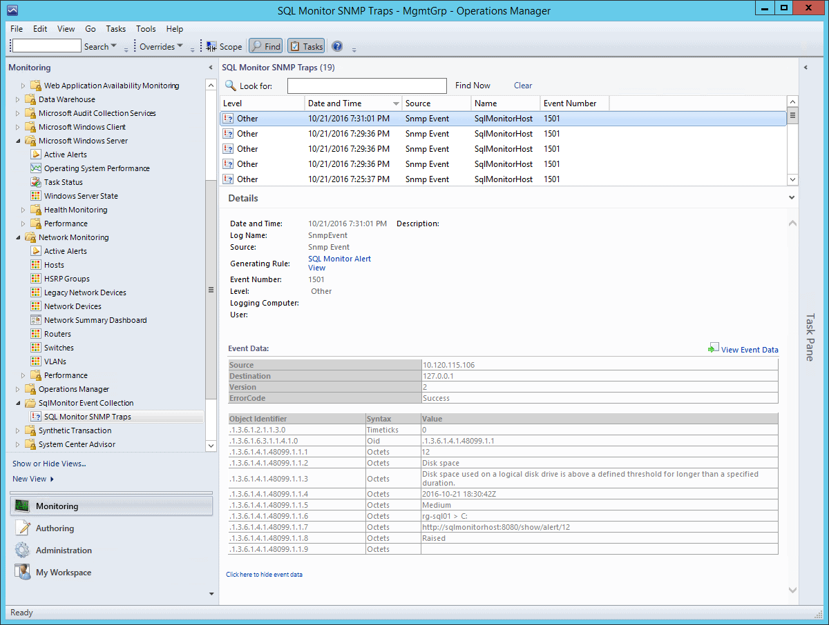 Using SQL Monitor with SCOM | Redgate