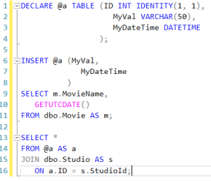 Quickly rename variables all at once with SQL Prompt