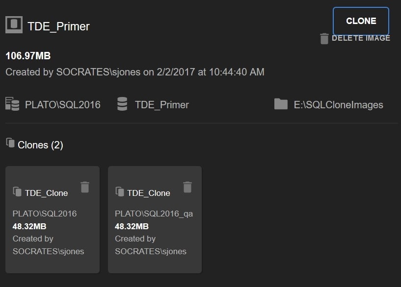 Sql Clone And Databases Protected With Tde