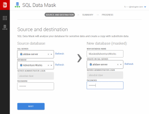 SQL Data Mask preview by Foundry | Redgate