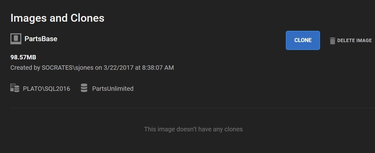 Backup And Restore Of A Sql Clone Redgate
