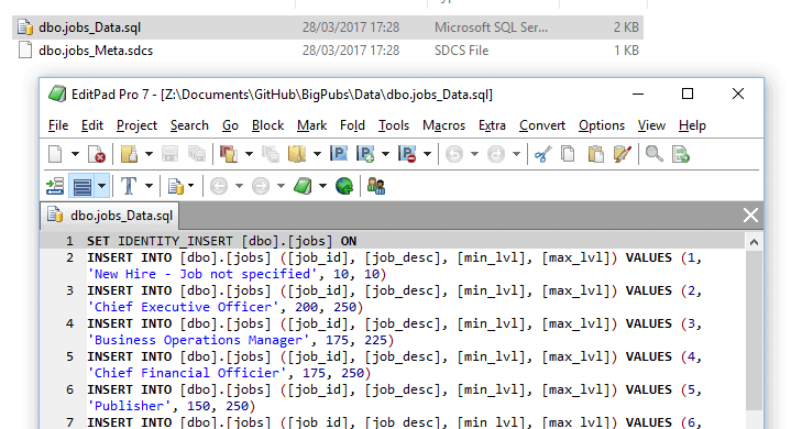 How To Deploy A Database Plus Static Data