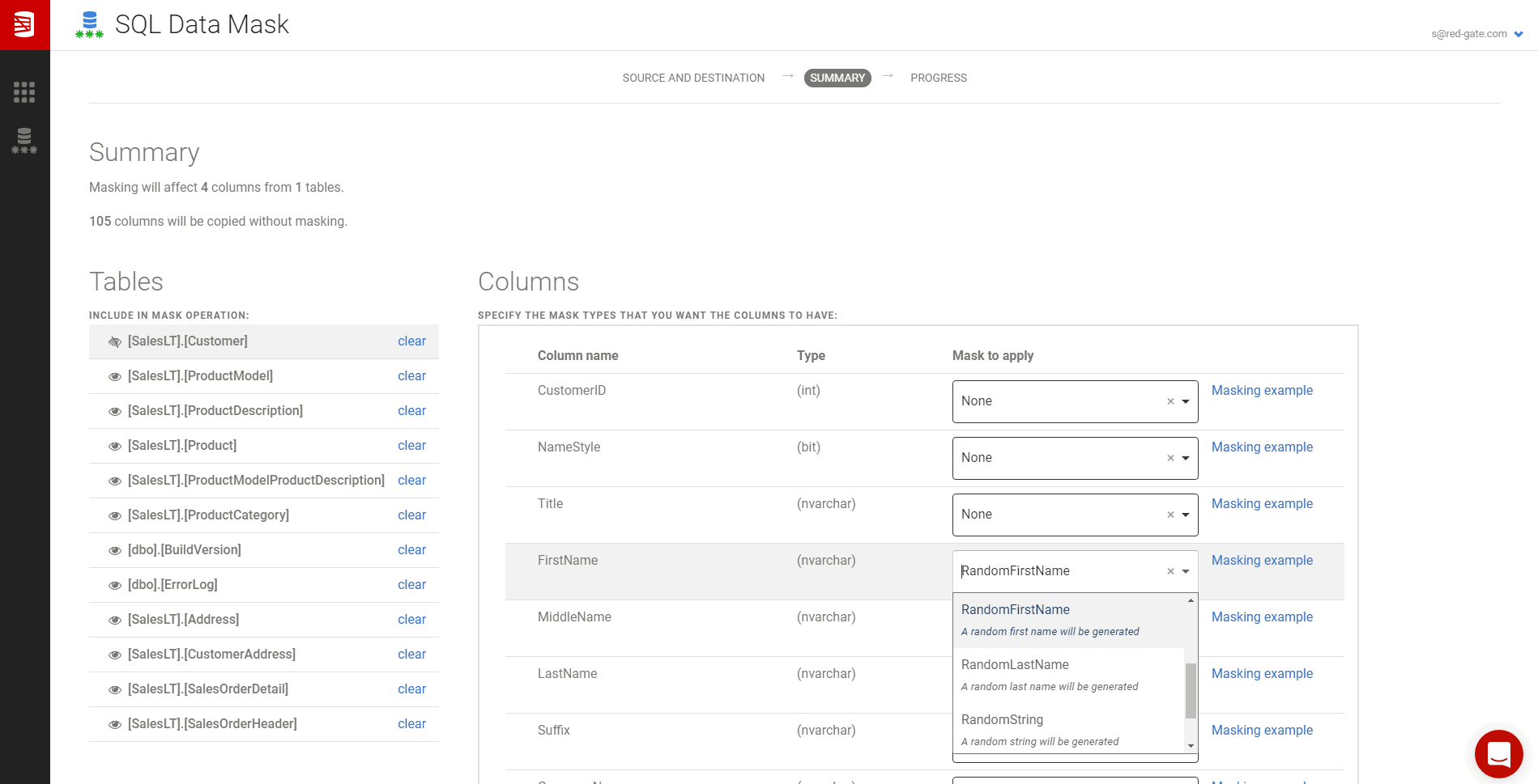 SQL Data Mask: now featuring configurable masks