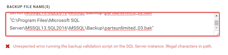 Using Striped Backups With Sql Clone