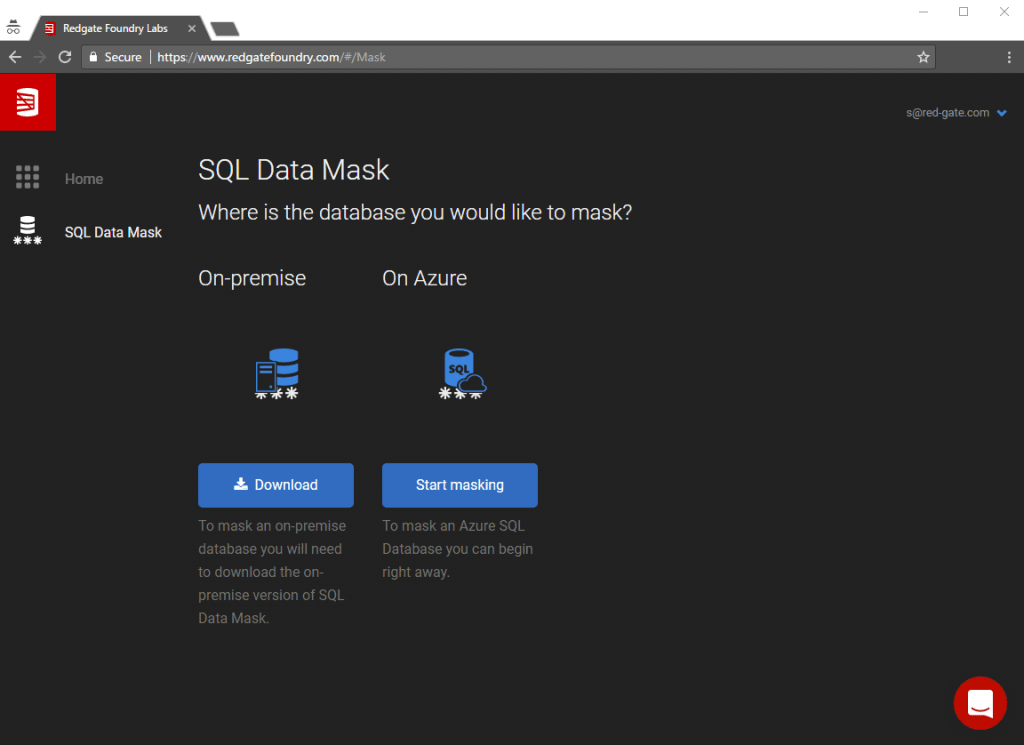 Masking your on-premises database with SQL Data Mask