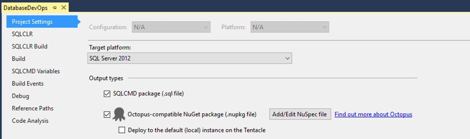 How to import an existing database to ReadyRoll