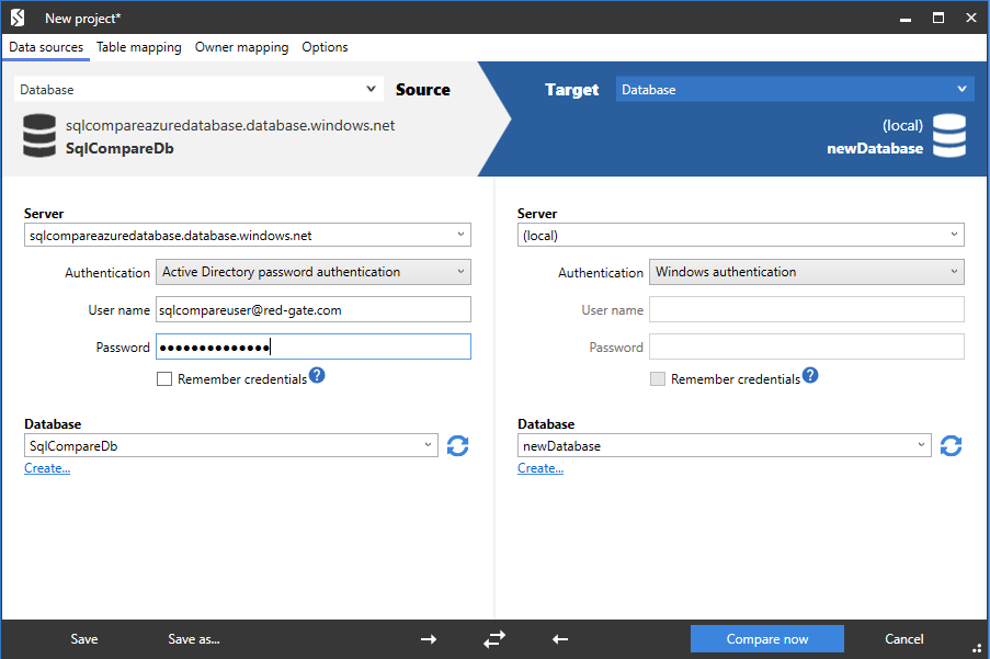 How to deploy changes to Azure SQL Database using SQL Compare and Azure Active Directory | Redgate