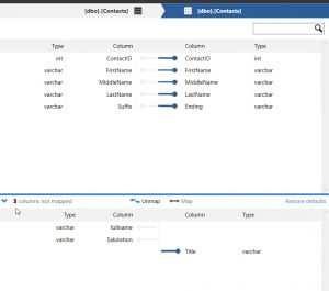 How to Customize Schema Comparisons using Auto Map in SQL Compare | Redgate