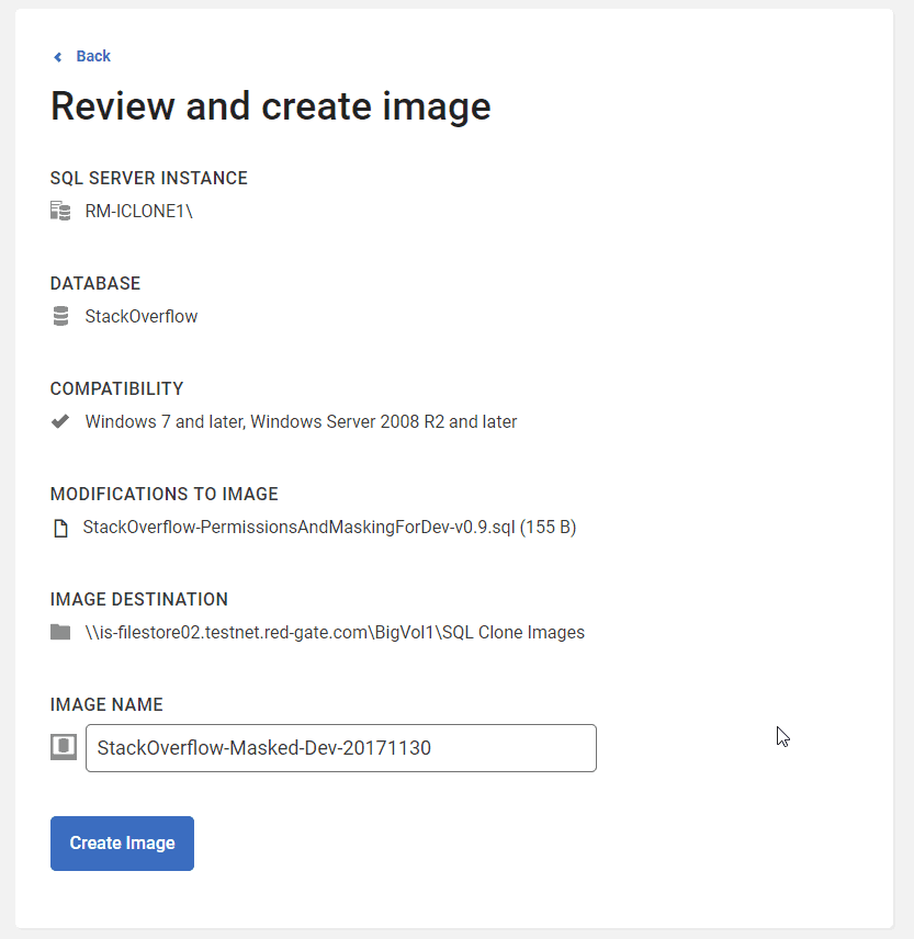 Sql Clone V2 4 Run Scripts During Image Creation Redgate