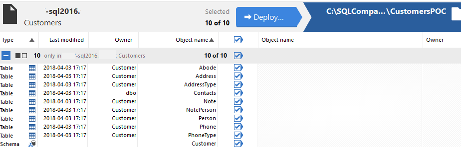 SQL Compare Snapshots: a lightweight database version control and ...