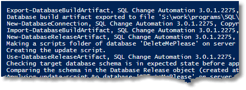 Practical PowerShell Processes with SQL Change Automation | Redgate