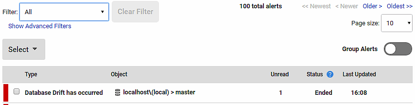 Checking for Database Drift using Extended Events and SQL Monitor | Redgate