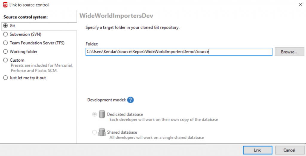 Automating Builds from Source Control for the WideWorldImporters Database | Redgate