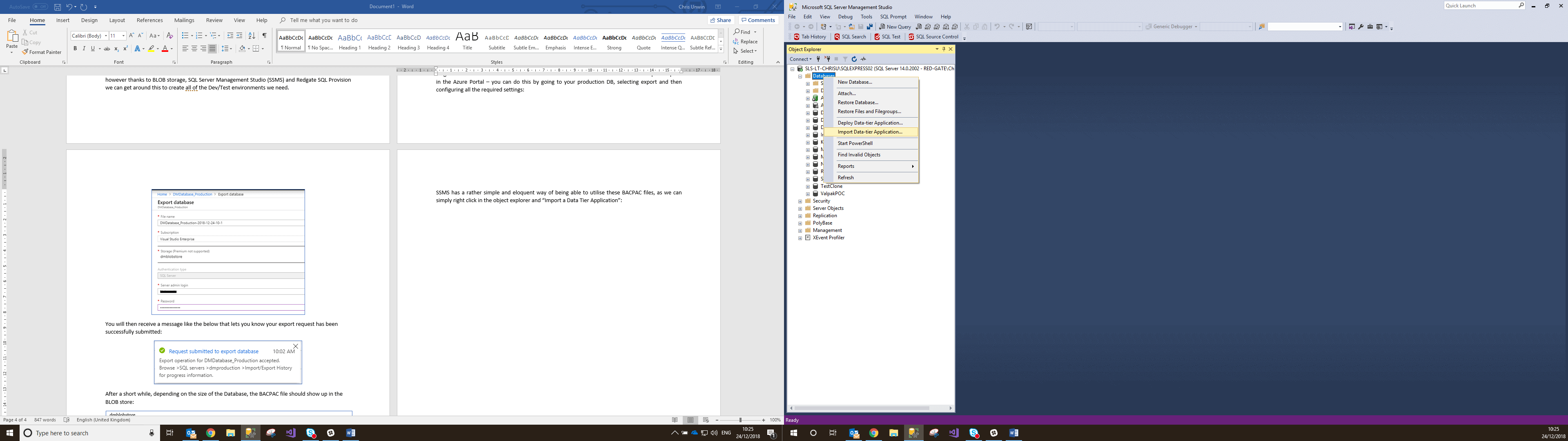 Sql Provision And Azure Sql Database Creating Local Development And Test Databases Redgate