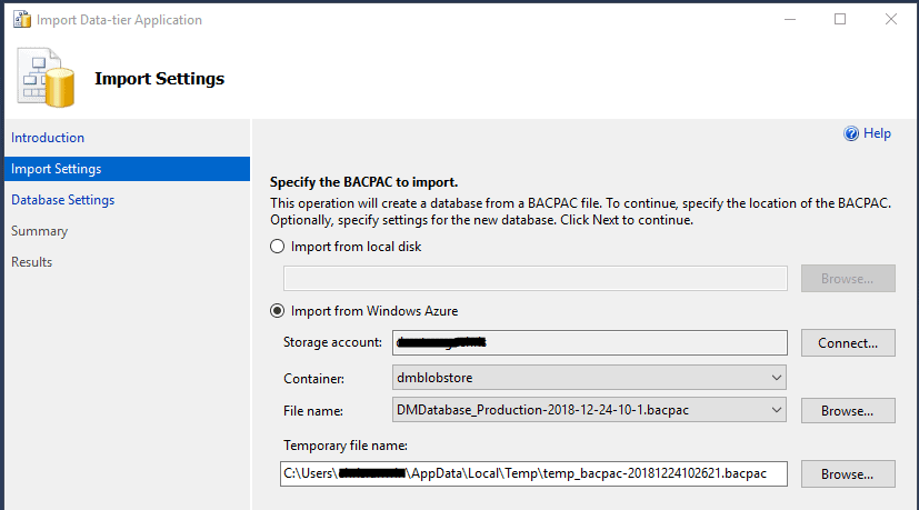 Sql Provision And Azure Sql Database Creating Local Development And Test Databases Redgate