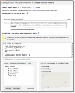 Tracking the number of active sessions on a database using SQL Monitor ...