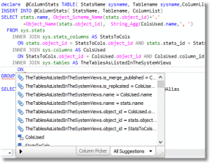 Using Aliases in SQL Prompt | Redgate
