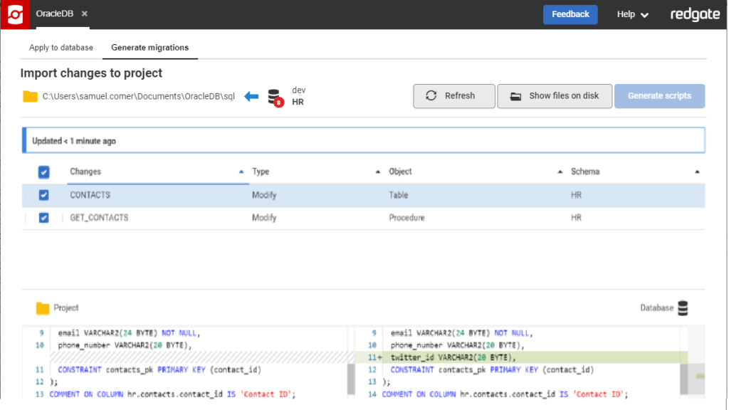 Deployment Suite for Oracle: What's New? | Redgate
