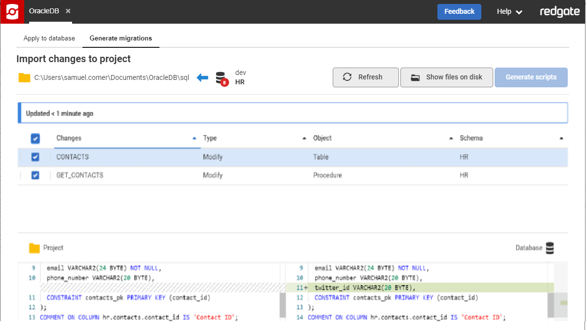 Deployment Suite for Oracle: What's New? | Redgate