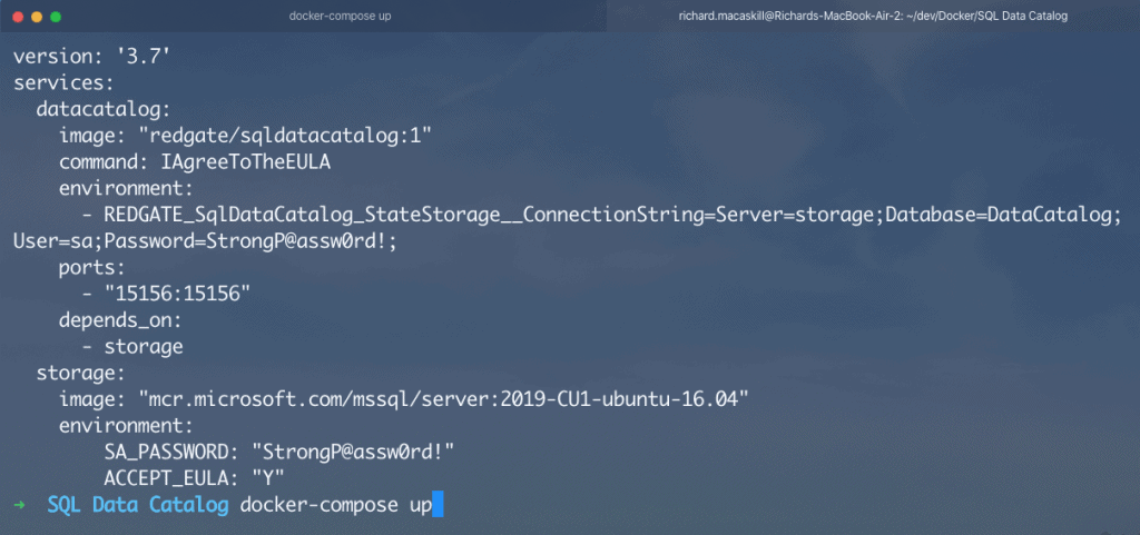 Evaluating SQL Data Catalog using Docker Containers | Redgate