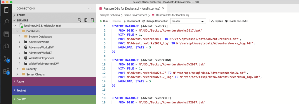 Evaluating SQL Data Catalog using Docker Containers | Redgate