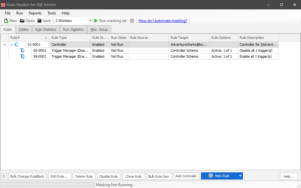 Getting Started With Sql Data Masker I Need To Mask Some Columns Redgate