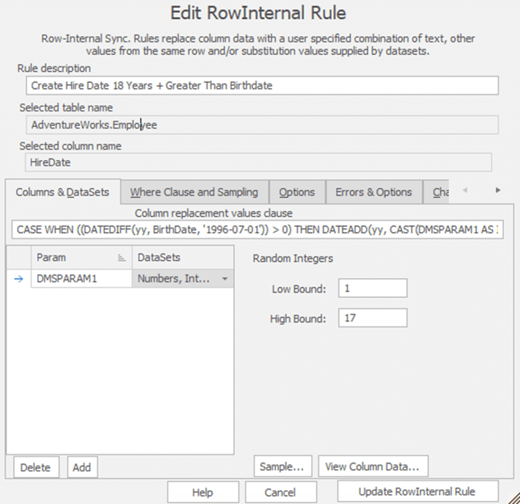 Getting Started With Sql Data Masker I Need To Mask Some Columns Redgate
