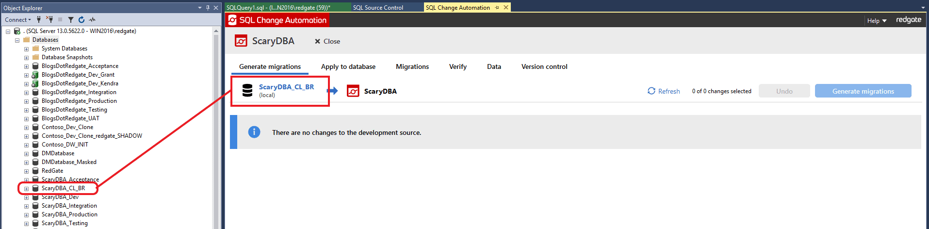 Getting Started with Automatic Database Branch Switching | Redgate