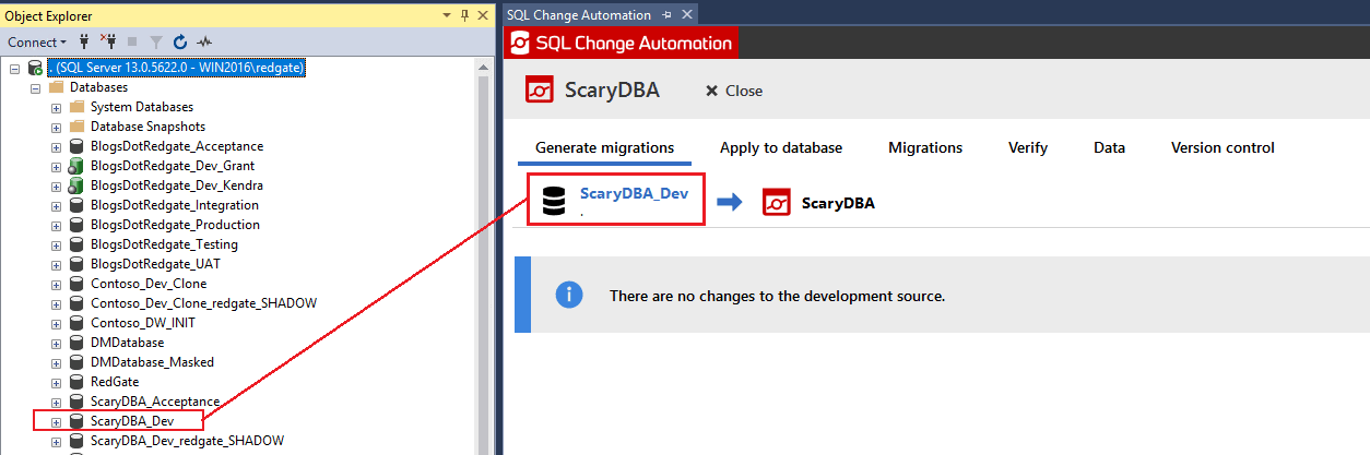 Getting Started with Automatic Database Branch Switching | Redgate