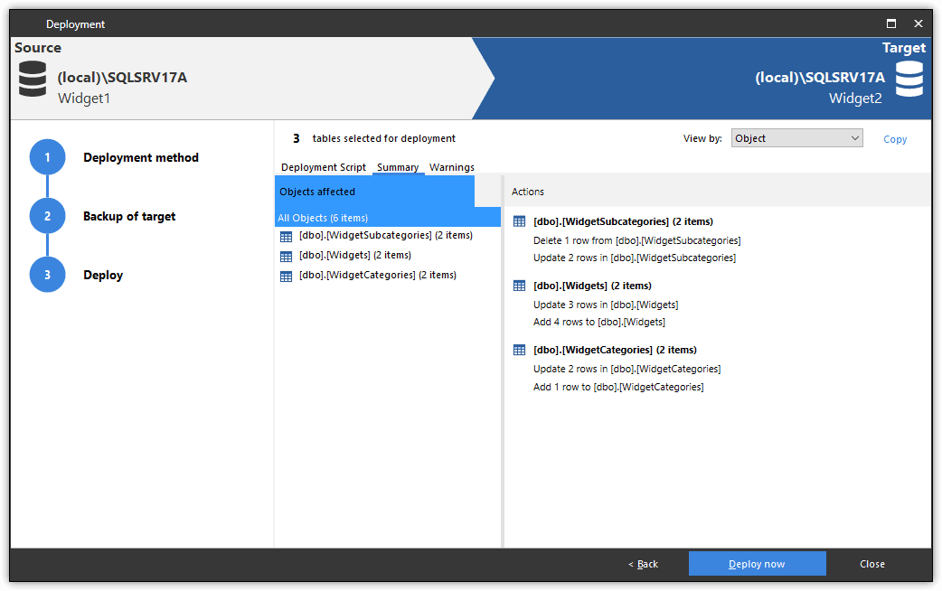 Using Sql Data Compare To Sync Reference Data Redgate