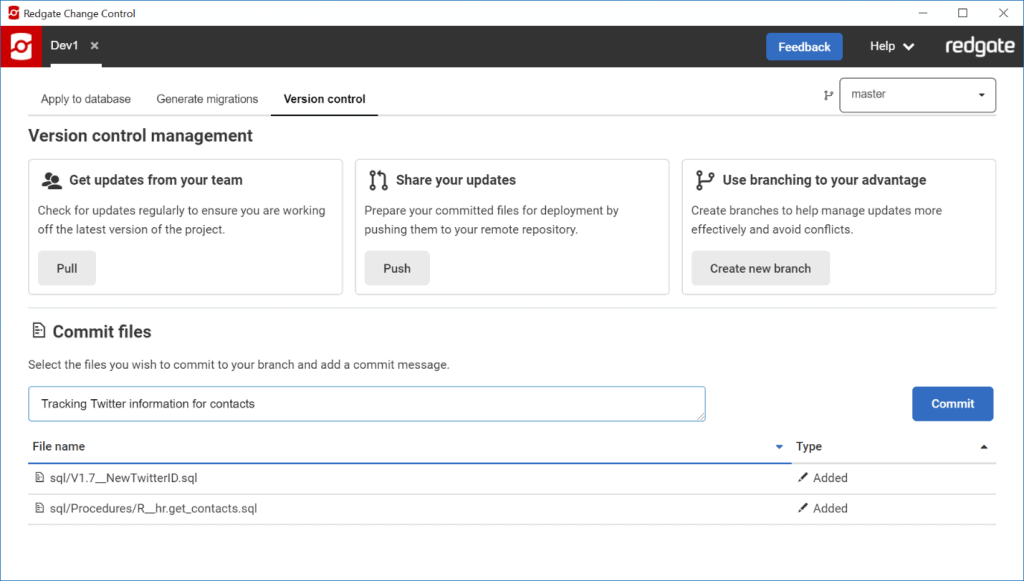 Deployment Suite for Oracle: What’s New? Git Integration in Redgate Change Control v3.0 | Redgate