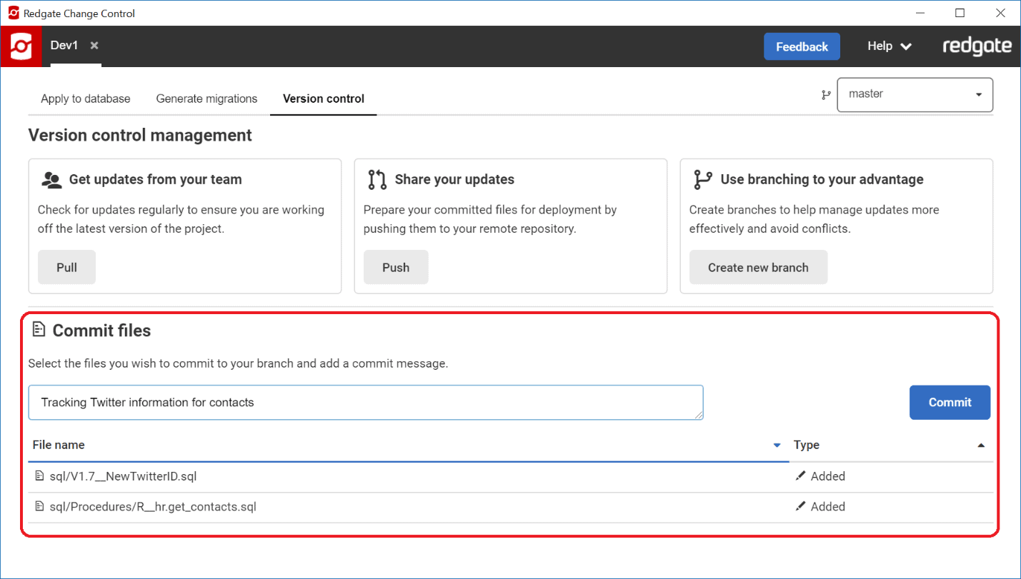 Deployment Suite For Oracle Whats New Git Integration In Redgate 5067