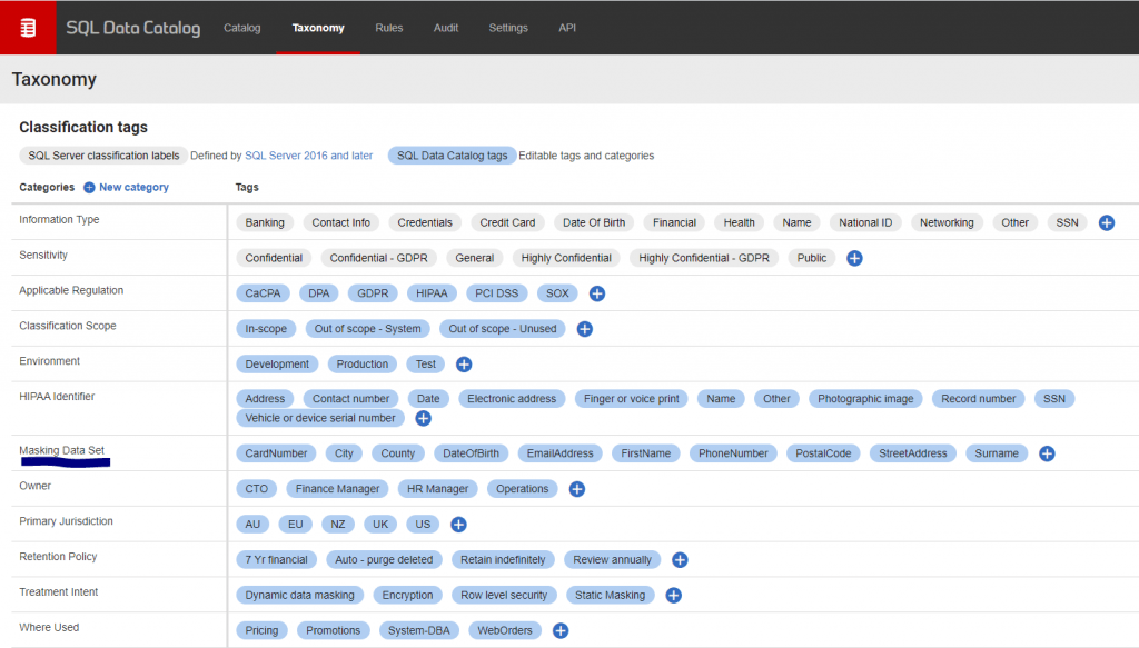How to Classify and Protect your Development Data Automatically using SQL Data Catalog and Data ...