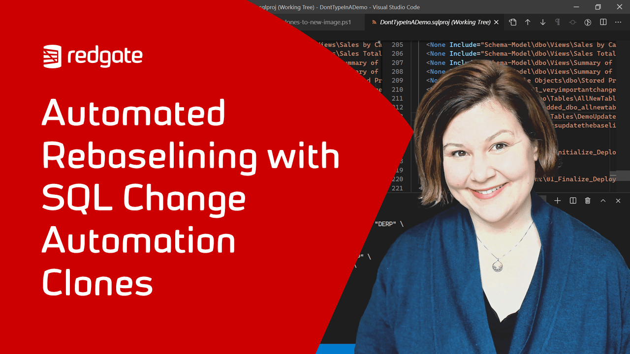 Automated Rebaselining with SQL Change Automation Clones | Redgate