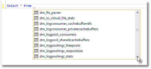 Sql Intellisense And Autocomplete In Ssms Redgate