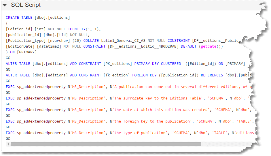 Managing SQL Server Database Documentation during Flyway Development | Redgate