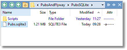 Flyway with SQLite for Those of a Nervous Disposition | Redgate